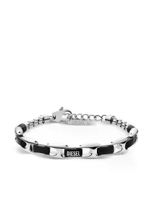 DIESEL Chain-link Bracelet - Black