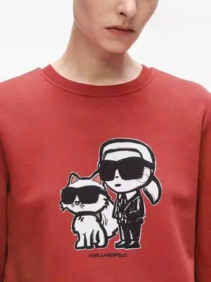 Karl Lagerfeld Sketch-print Sweater