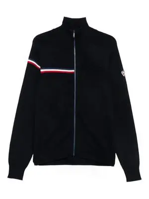 Rossignol Stripe-detail Zip-front Sweater