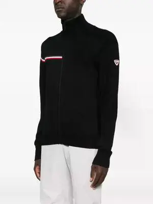 Rossignol Stripe-detail Zip-front Sweater