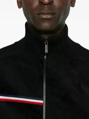 Rossignol Stripe-detail Zip-front Sweater
