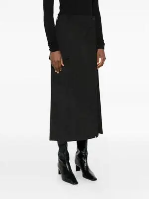 P.a.r.o.s.h Pleat-detail Skirt