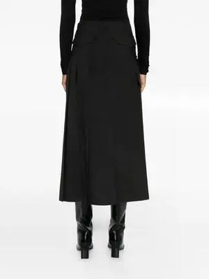 P.a.r.o.s.h Pleat-detail Skirt