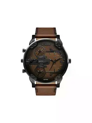 DIESEL® Timeframes 39mm Watch - Brown