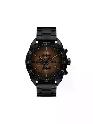 DIESEL® Spiked 49mm Watch - Brown