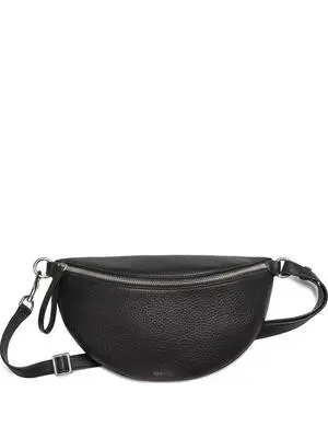 Shinola Crescent Zipped Shoulder Bag