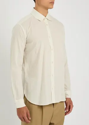 Saint Laurent Pinstriped Cotton Shirt