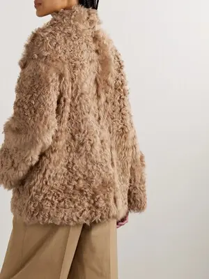 Nour Hammour Carolyn Shearling Coat
