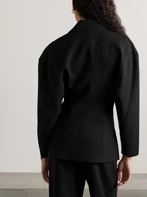 Staud Cole Woven Blazer