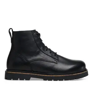 BIRKENSTOCK Highwood Lace Mid Natural Leather Boots