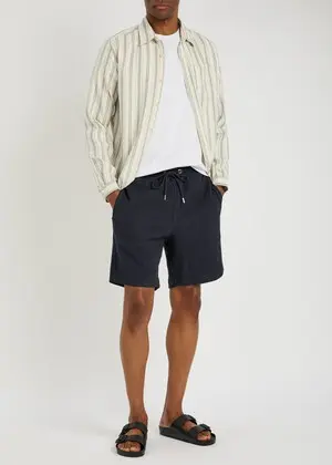 BOSS C-leoni Bouclé Shorts