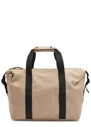 Rains Hilo Weekend Small Rubberised Holdall - Beige