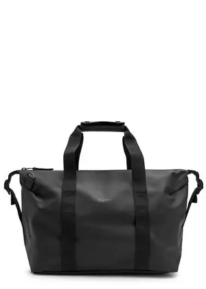 Rains Hilo Weekend Small Rubberised Holdall - Black