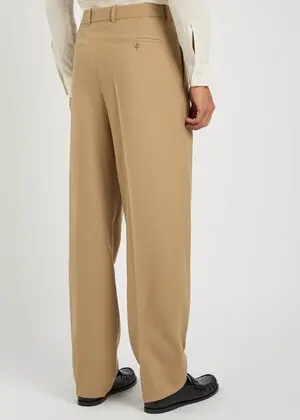 Saint Laurent Straight-leg Wool Trousers
