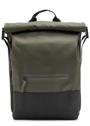 Rains Trail Rolltop Backpack - Green