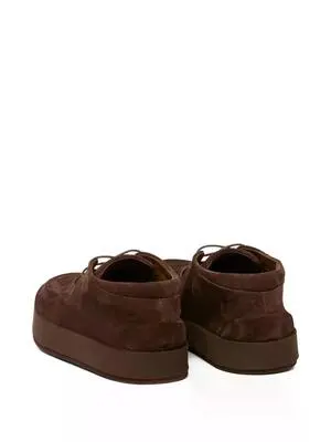 Marsèll Suede Lace-up Derby Shoes - Brown