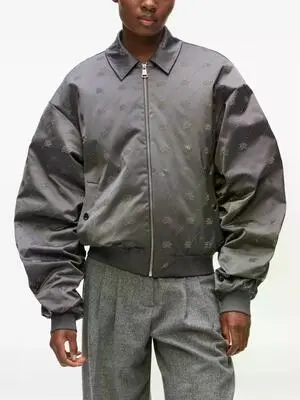 Karl Lagerfeld Logo-embellished Bomber Jacket