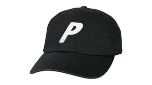 PALACE P 6-panel Cap - Black