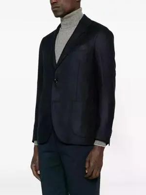 LARDINI Panama-textured Blazer