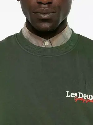 LES DEUX Racing Crew-neck Sweatshirt