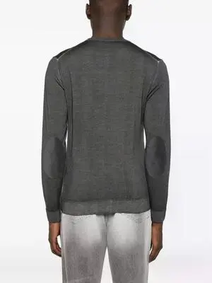 DANIELE FIESOLI Crew-neck Merino Wool Sweater