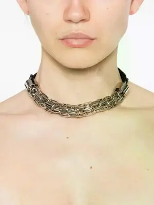 Plan C Ribbon-bow Chain Necklace