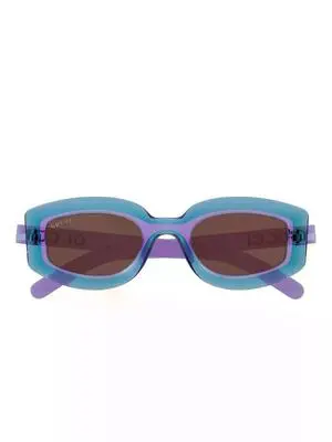 Gucci Geometric-frame Sunglasses