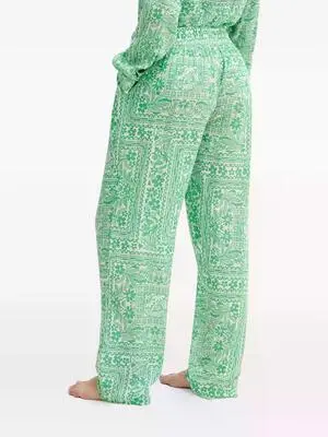 Melissa Odabash Patterned Drawstring-waistband Trousers