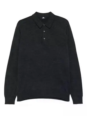 Alpha Studio Polo-neck Long-sleeve Sweater