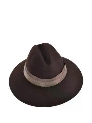 BRUNELLO CUCINELLI Felt Hat With Beaded Band