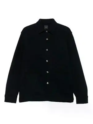 XACUS Wool Patch-pocket Shirt
