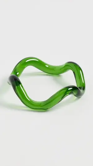 STUDIO CONCHITA Onda Wave Bracelet - Green