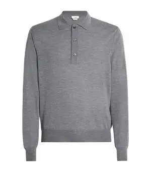 Jacob Cohen Cashmere-silk Polo Sweater