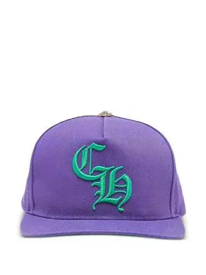 Chrome Hearts Logo-embroidered Baseball Cap - Purple