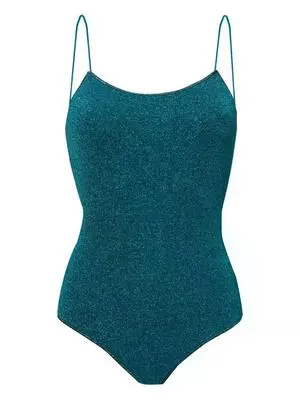 Oseree Lumiere Maillot Swimsuit - Blue