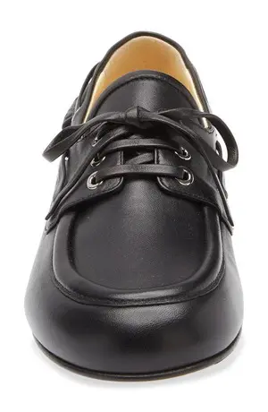 Proenza Schouler Italian-crafted Lambskin Boat Shoe