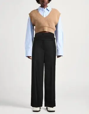 Sandro Wide-leg Pinstriped Pants