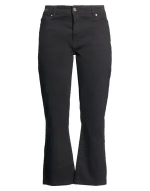 CONTE OF FLORENCE Bootcut Gabardine Pants - Black