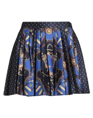 Sandro Printed Pleated Skirt