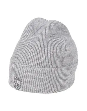 Brunello Cucinelli Cashmere Beanie - Grey