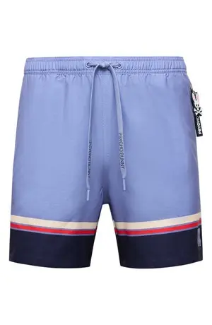 Psycho Bunny Hanks Colorblock Swim Trunks