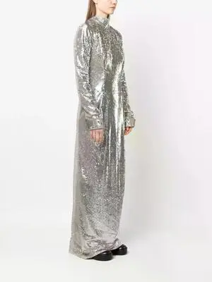 Givenchy Sequin Open-back Gown