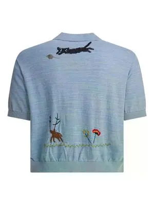 Kapital Embroidered-pocket Shirt