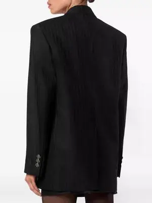 Versace Pinstripe Double-breasted Blazer