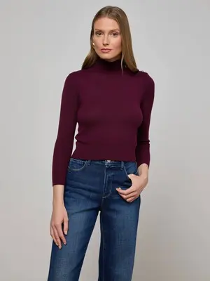 L'agence Mock Neck Sweaters For Women