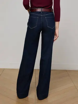 L'Agence Nolan Patch Pocket Jeans