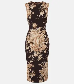 Brown Floral