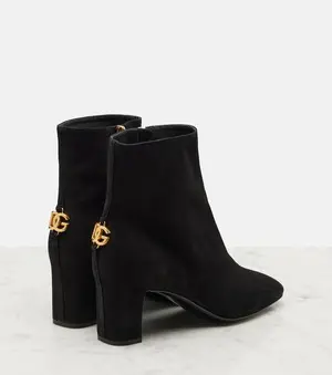 Dolce & Gabbana Suede Ankle Boots
