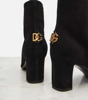 Dolce & Gabbana Suede Ankle Boots