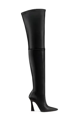 STUART WEITZMAN Ultravinnie 100 Thigh High Boots - Black